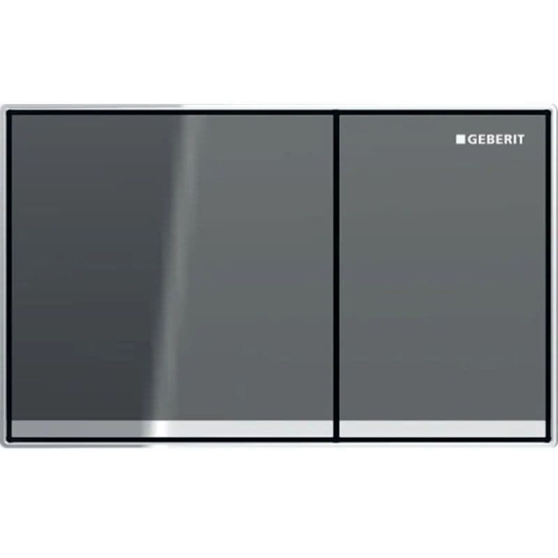 Geberit Omega 60 Lava Glass Dual Flush Plate 115 081 JK 1