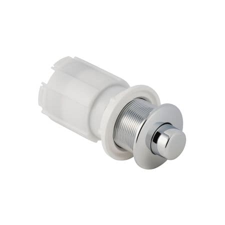 Geberit Palm Push WC Flush Control Chrome Pneumatic Single Flush With ...