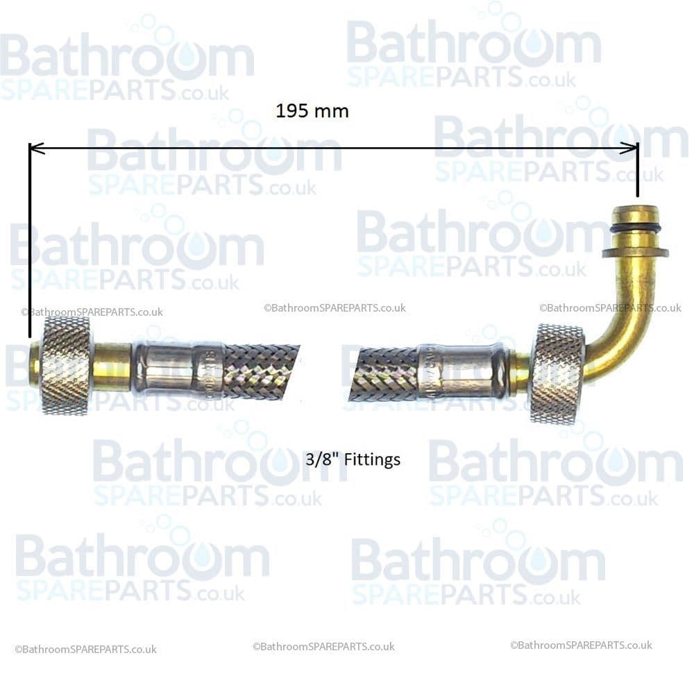 Geberit Sigma 08 Braided Hose 243 357 00 1