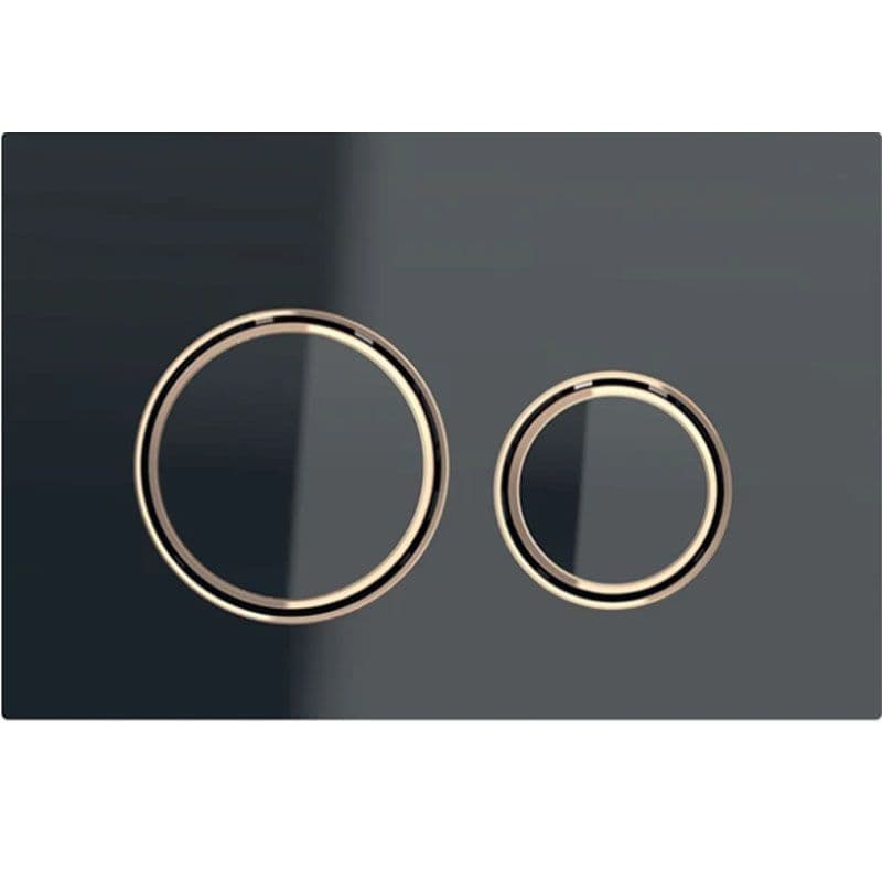 Geberit Sigma 21 Black/Red Gold Dual Flush 115 650 SJ 1