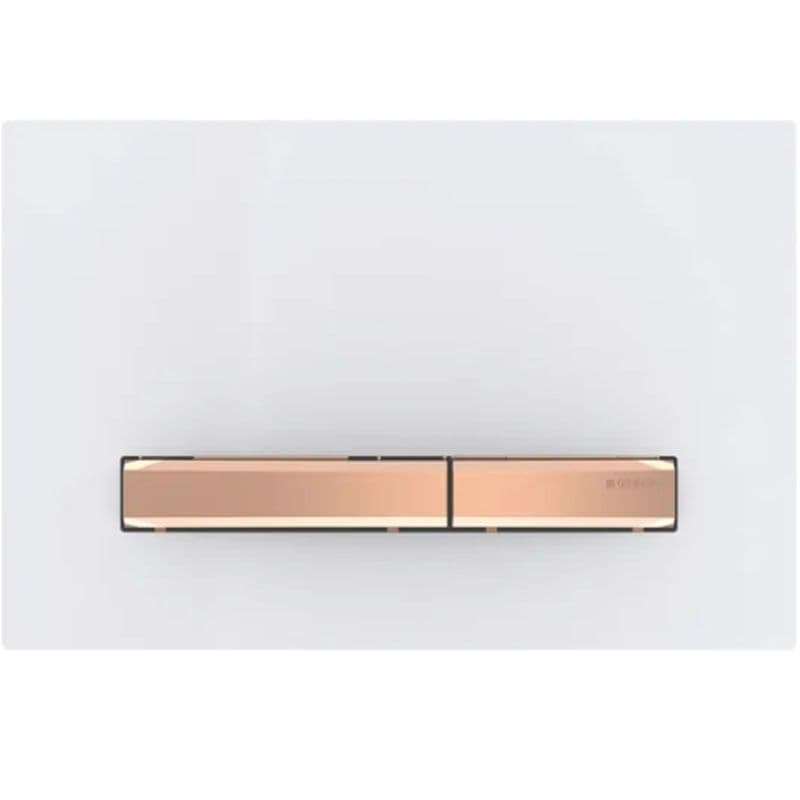Geberit Sigma 50 Red Gold White Dual Flush Plate 115 670 11 2