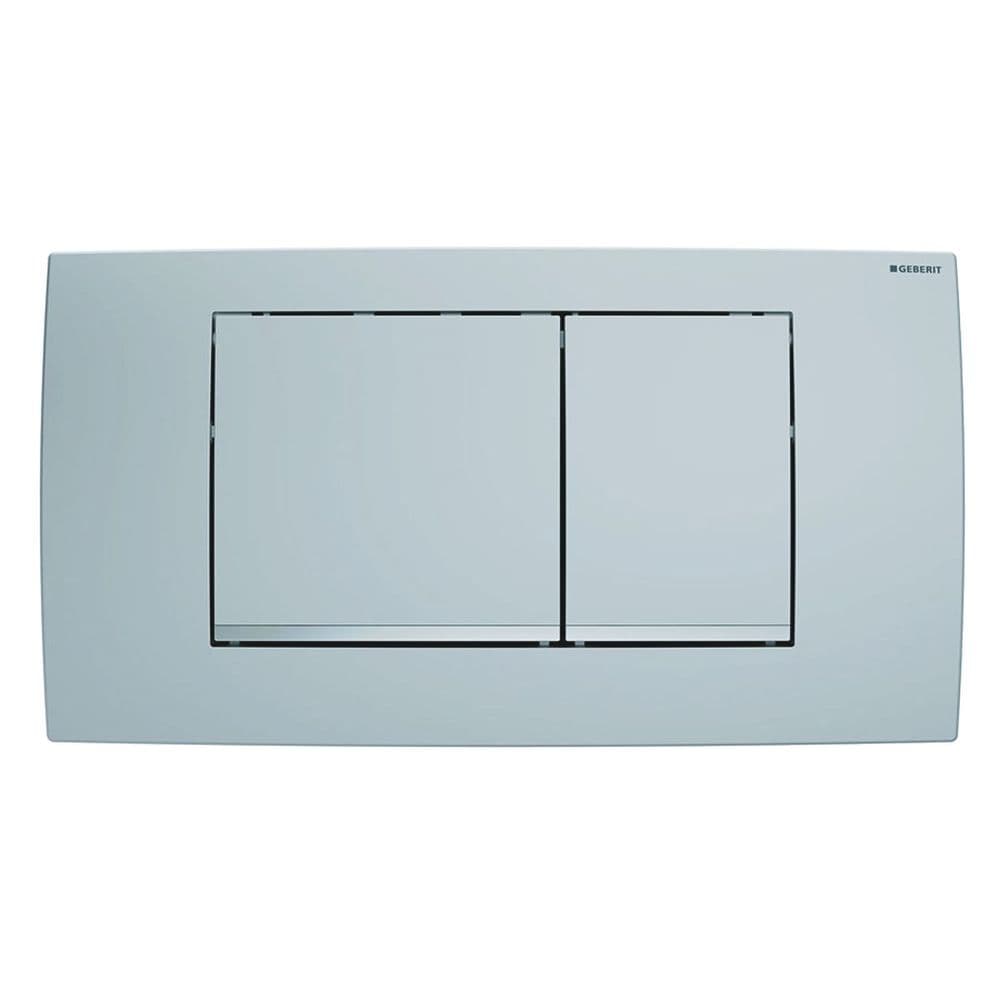 Geberit Twinline 30 Matt Chrome Dual Flush Plate 115 899 KN 1