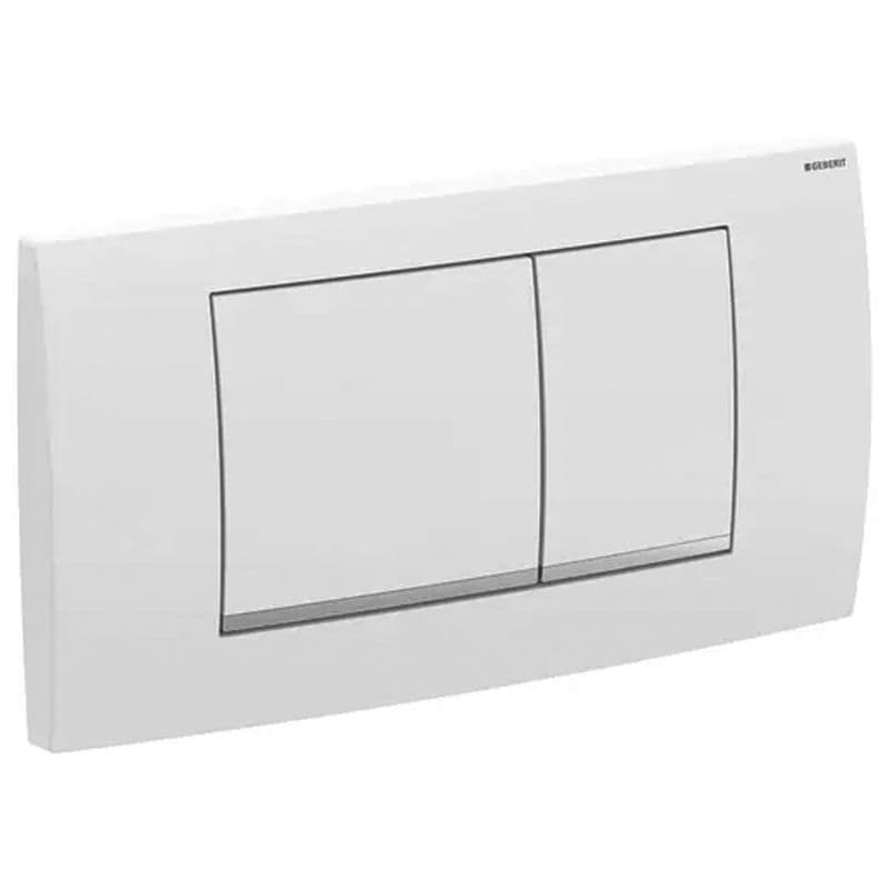 Geberit Twinline 30 White Flush Plate 115 899 KJ 1