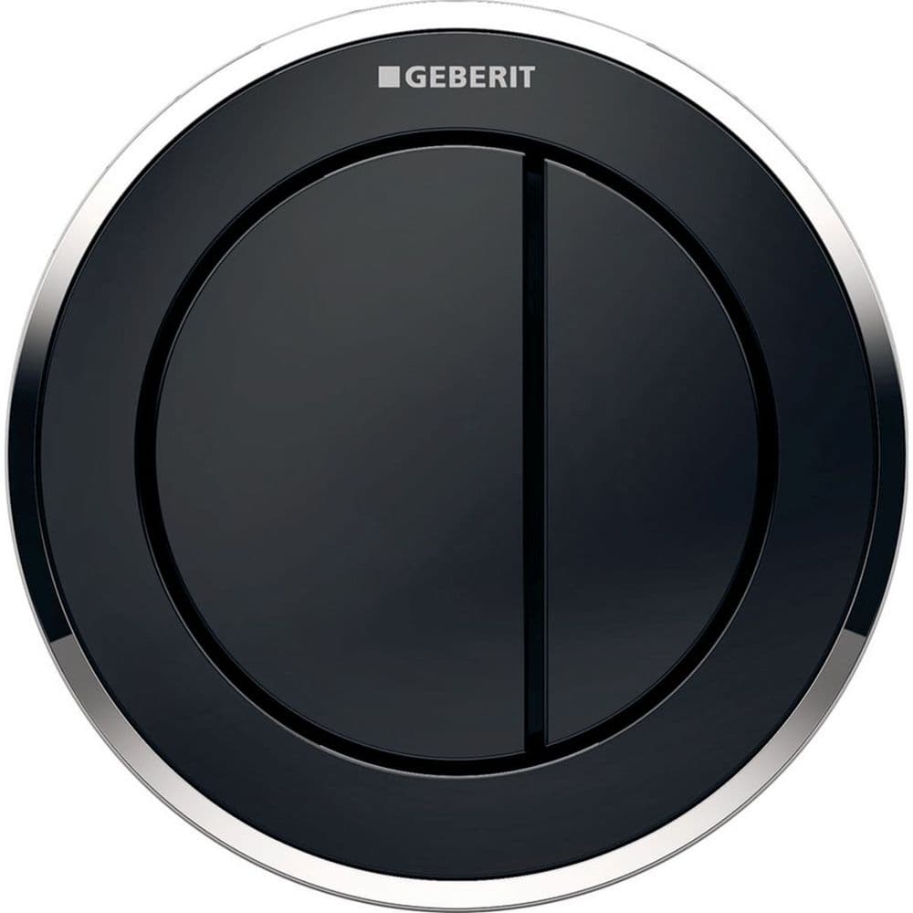 Geberit Type 10 Black Pneumatic Flush Button 116 057 KM 1