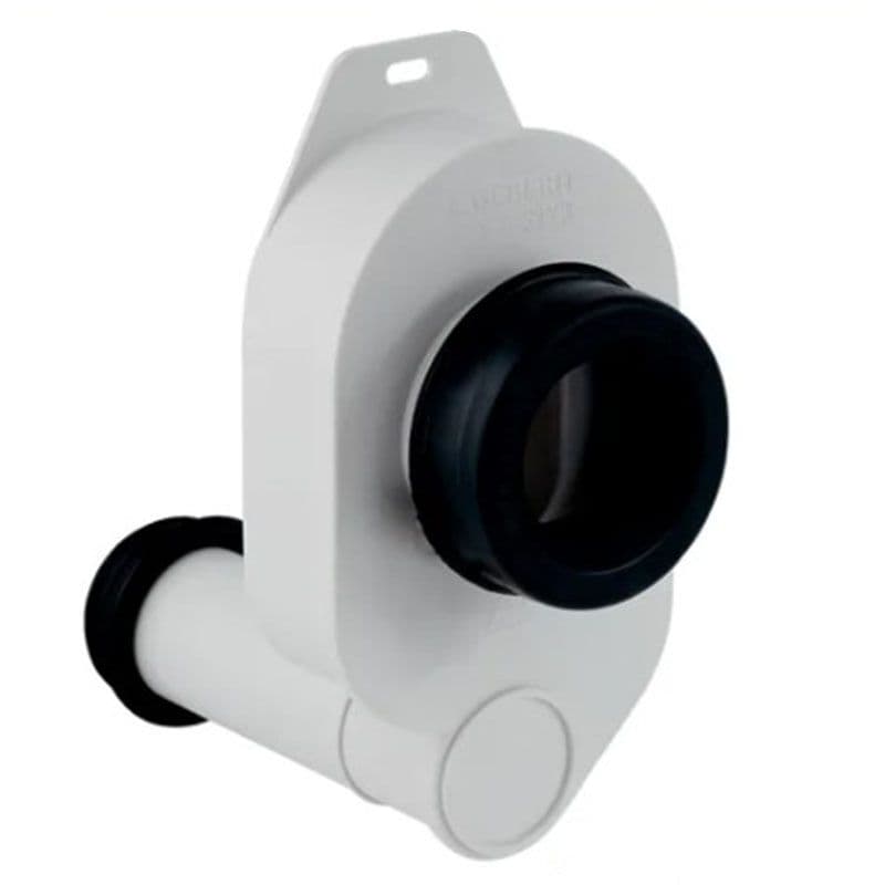 Geberit Urinal Trap d40 Horizontal Outlet White Alpine 261 483 11 1