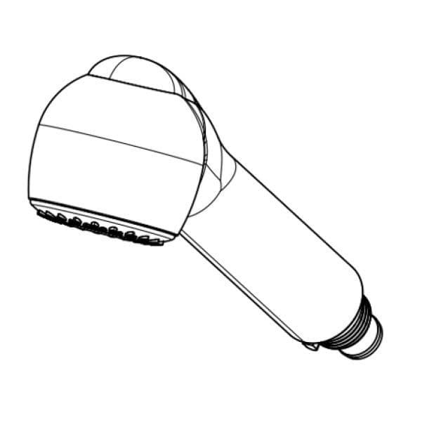Gessi Cary Chrome Pull Out Hand Spray SP00472