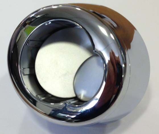 Grohe dual flush push button assembly - chrome 42204 PI0