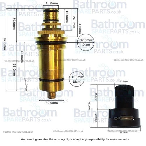 Brass Thermostatic Cartridges