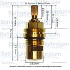 Hansgrohe Metris Classic 3-Hole Basin Mixer 100 with Pop-Up Waste Set ...