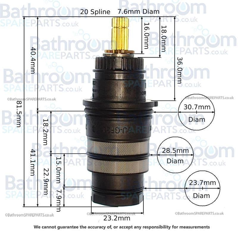 Hansgrohe Thermostat Cartridge 98282000