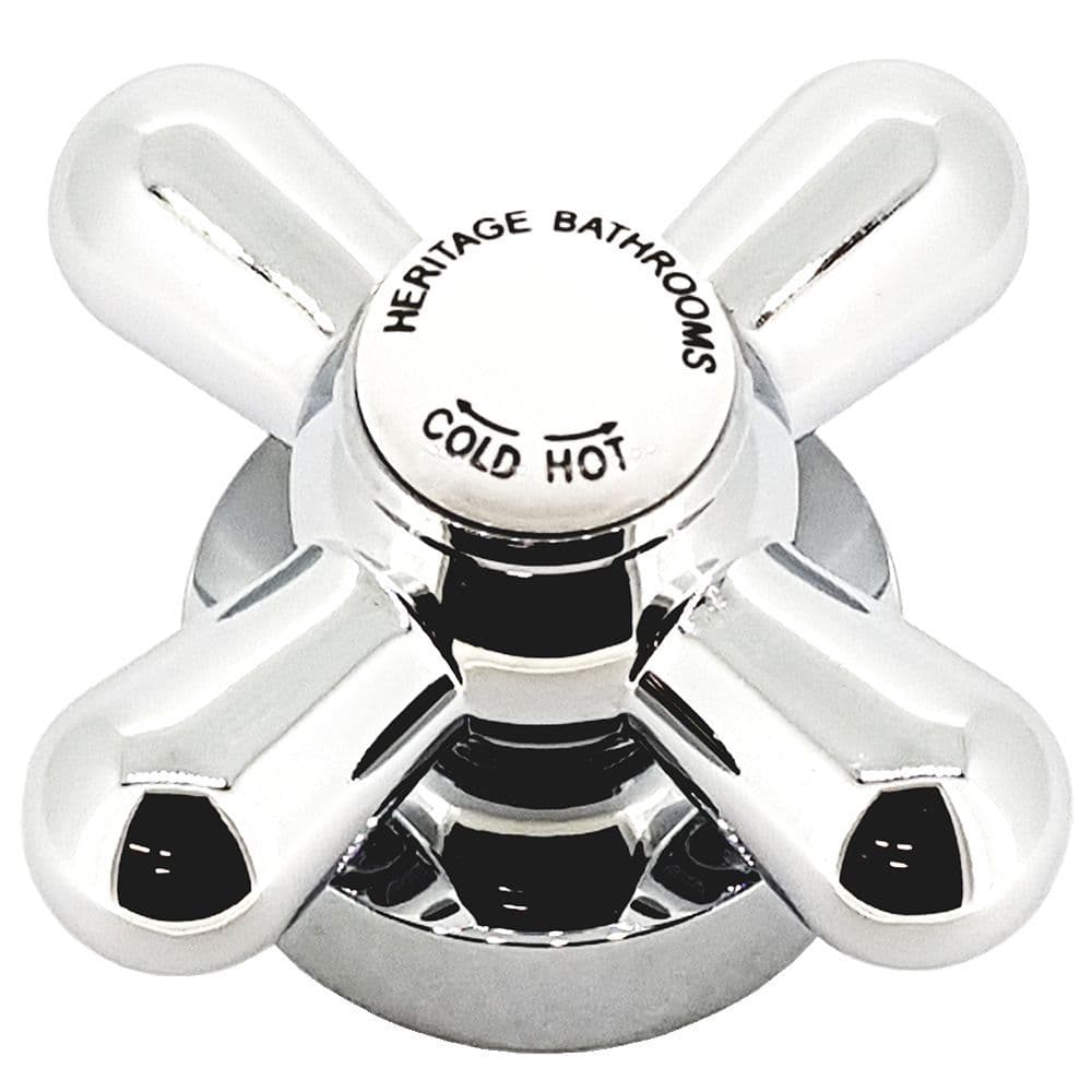 Heritage Replacement Chrome Temperature Shower Valve Handle SK760993CP