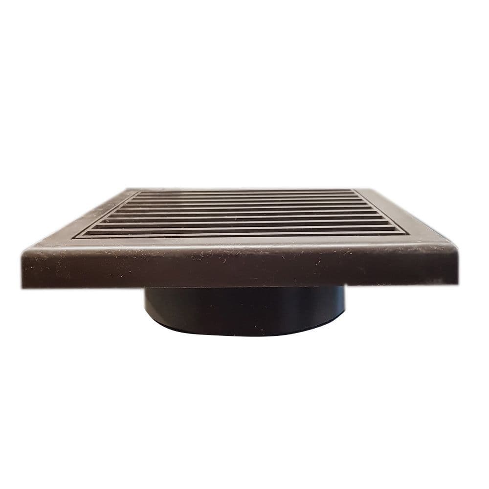 HiB Cyclone Brown External Fixed Grille 32605