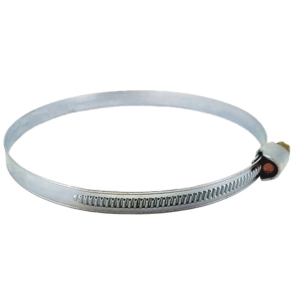 HiB Cyclone Hose Clamp 100mm Galvanised Steel 32215