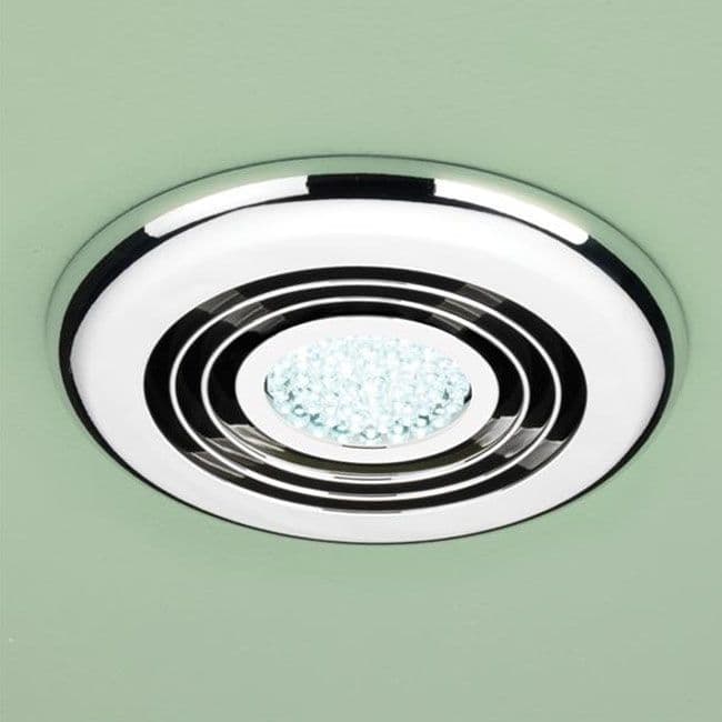 HiB Cyclone Wet Room Inline Fan Chrome Cool White LED 32700 Spare Parts
