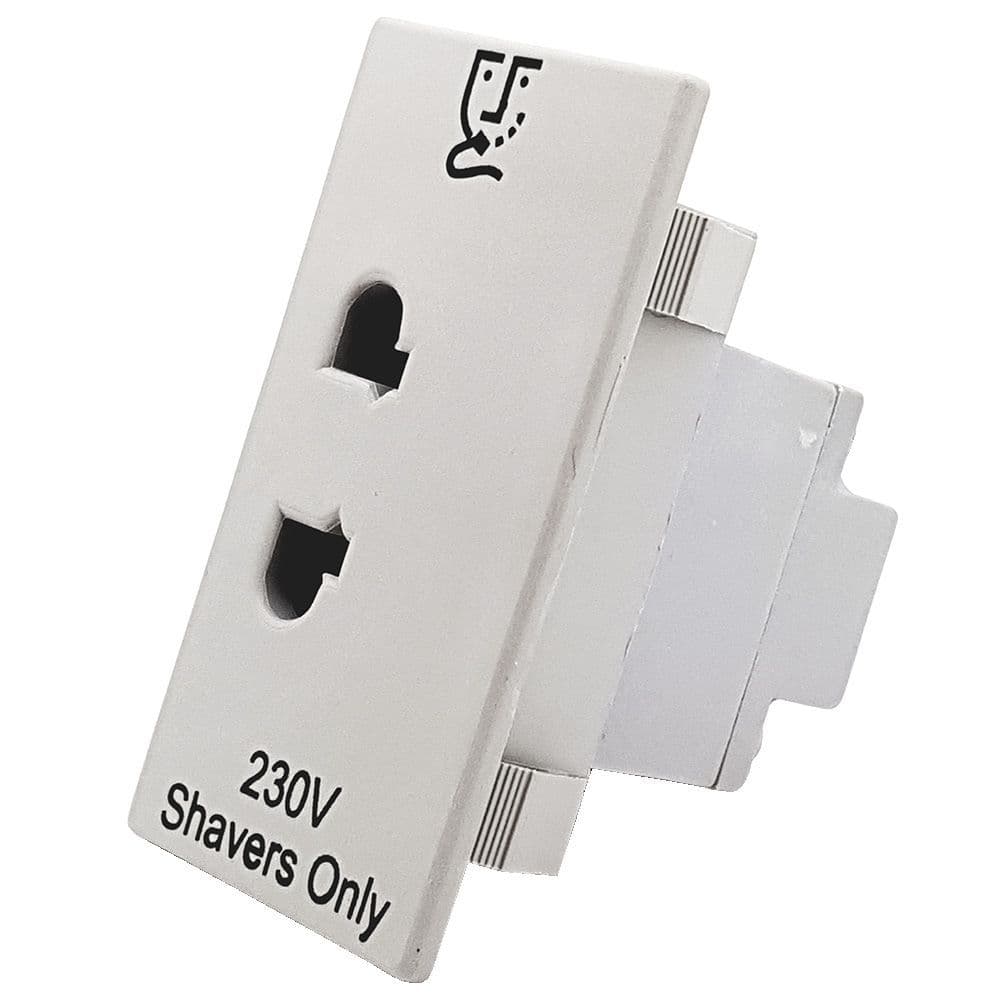 HiB Groove 60 Cabinet 48500 Replacement Shaver Socket Front 43255