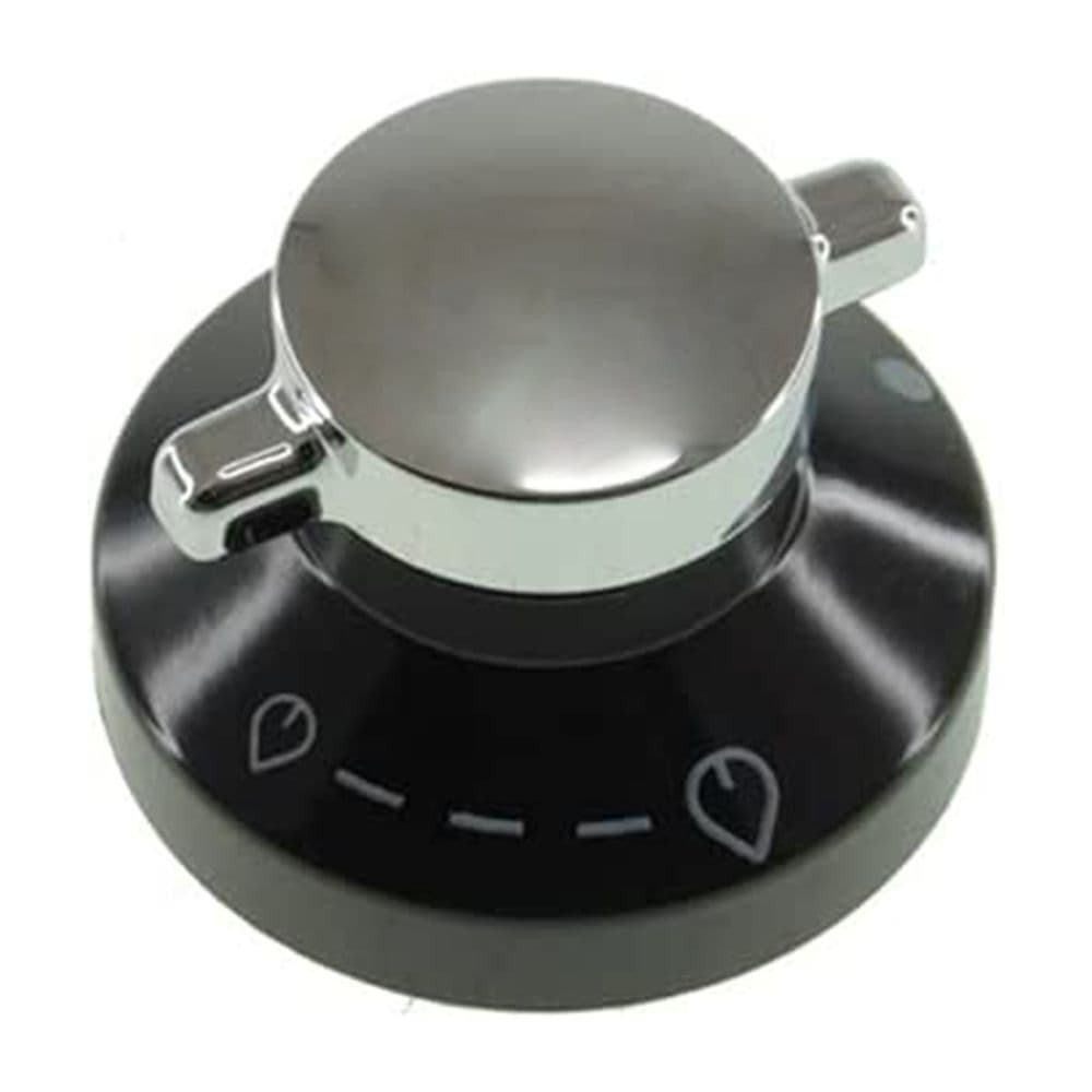Hotplate/Grill Control Knob - Black / Chrome GCK27028