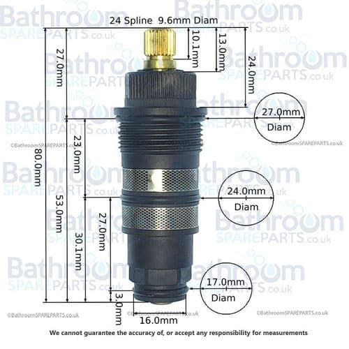 Hudson Reed Shower Valve Spare Parts