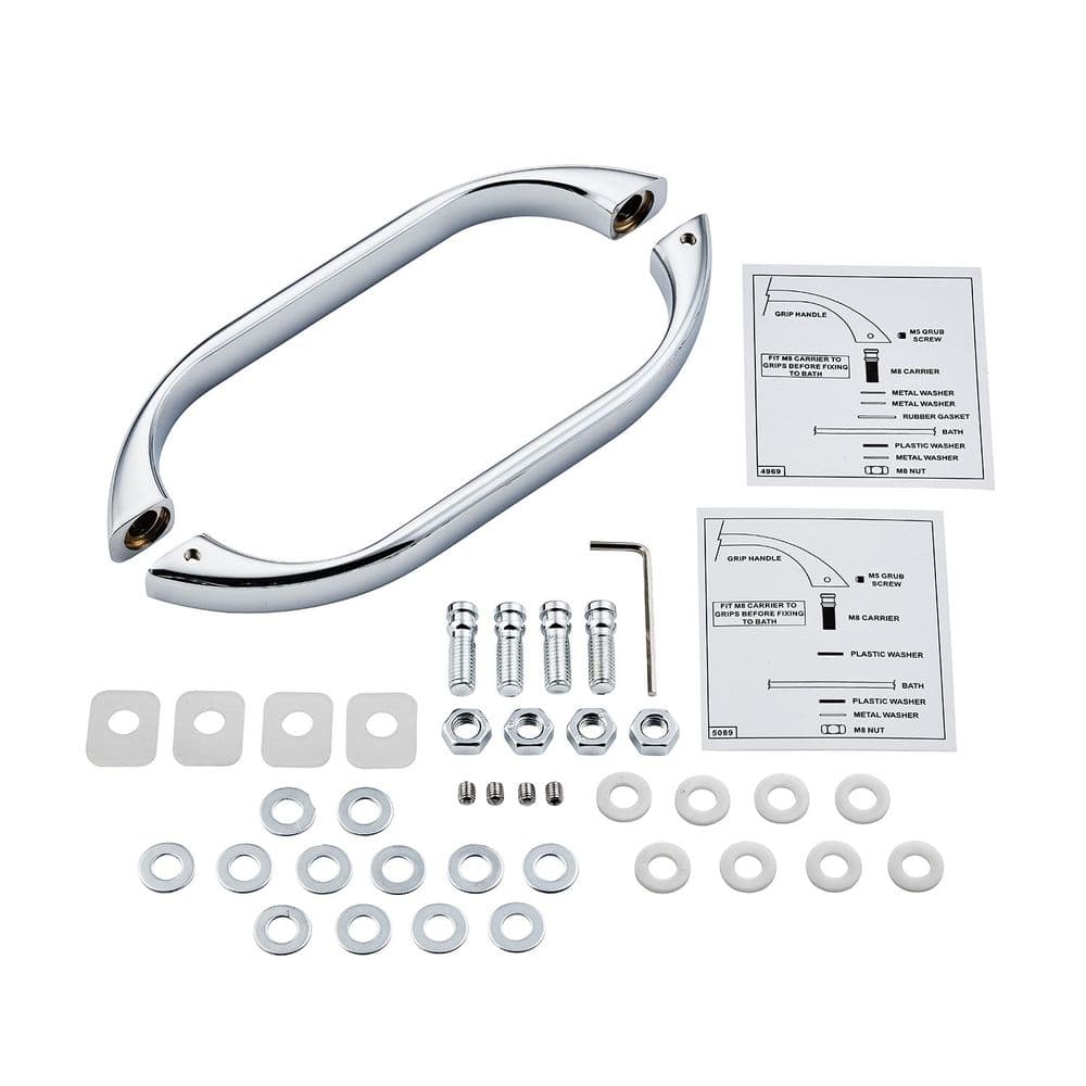 Ideal Standard Chrome Bath Grips S1593AA