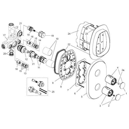 Ideal Standard Dual Control Shower Valve