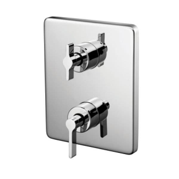 Ideal Standard Silver Faceplate & Handles For Use With A3969NU Trevi TT ...