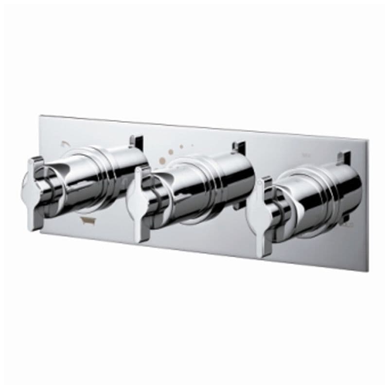 Ideal Standard Silver Shower Thermostatic Built In Kit A4792AA