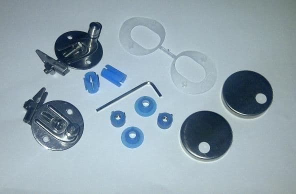 Ideal Standard Soft Close Seat Hinges for Vue Seat EV357AA Replaced by ...