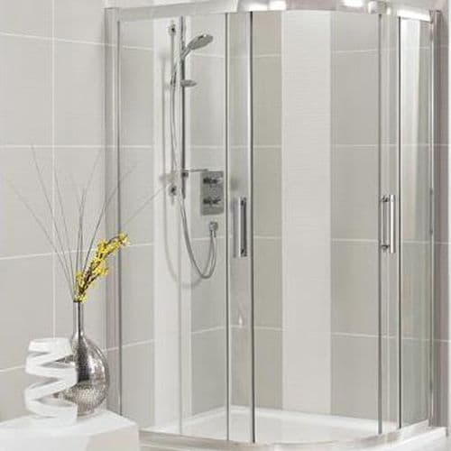 Ideal Standard Synergy 900x800mm Offset Quadrant Shower Enclosure ...