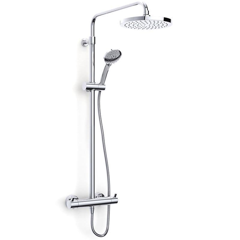 Inta Kiko Thermostatic Bar Shower Valve Telescopic Riser KK10032CP ...