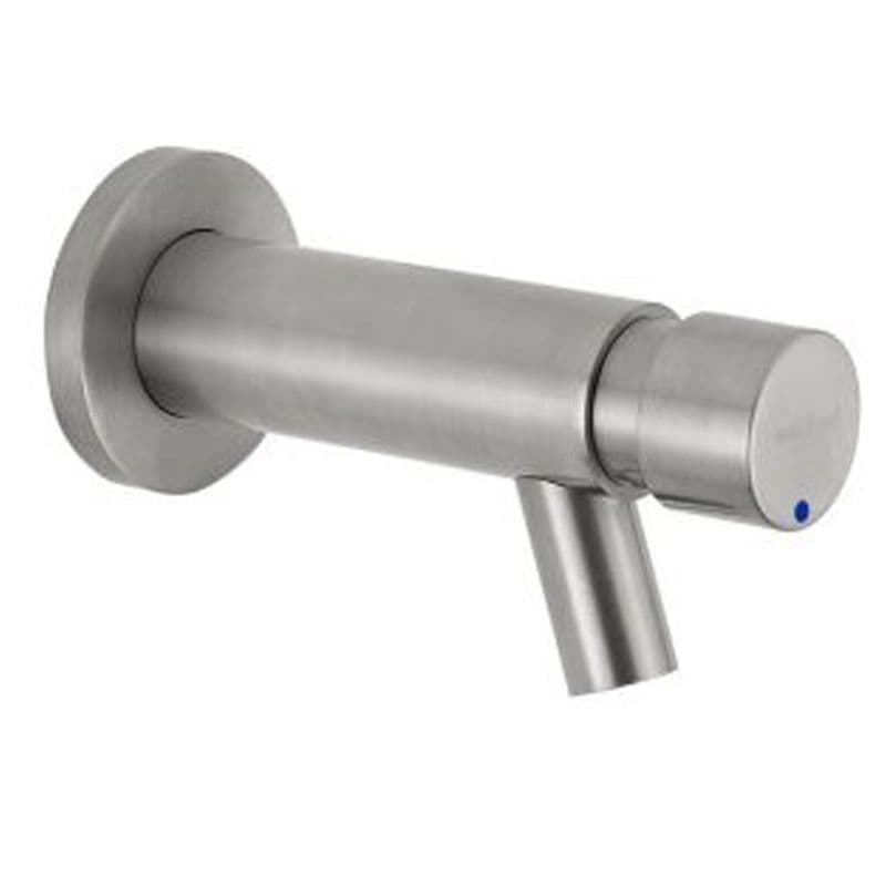 Inta Stainless Steel Self Closing Wall Mounted Push Button Tap Single ...