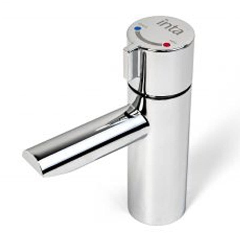 Inta Thermostatic timed flow non-concussive basin mounted mixer tap ...