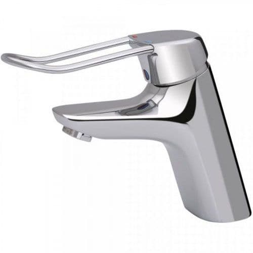 Jado CeraMix Blue Basin Mixer with Open Handle without Waste A5825AA ...