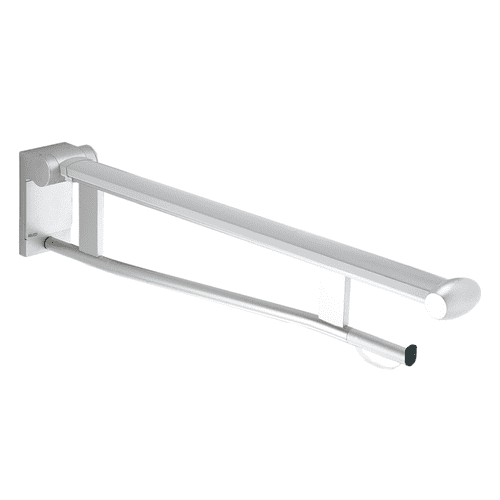 Keuco Plan Care Drop Down Supporting Rail For WC Aluminium Silver Dark ...