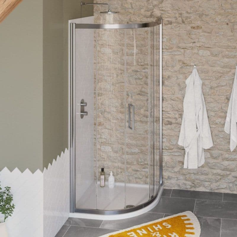 Lakes Showering Coastine Sorong Single Door Quadrant 800mm 8HRSD080S ...