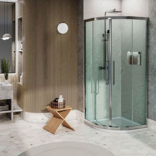 Lakes Showering Wave Offset Double Door Quadrant 1000mm WAVR108S Spare ...