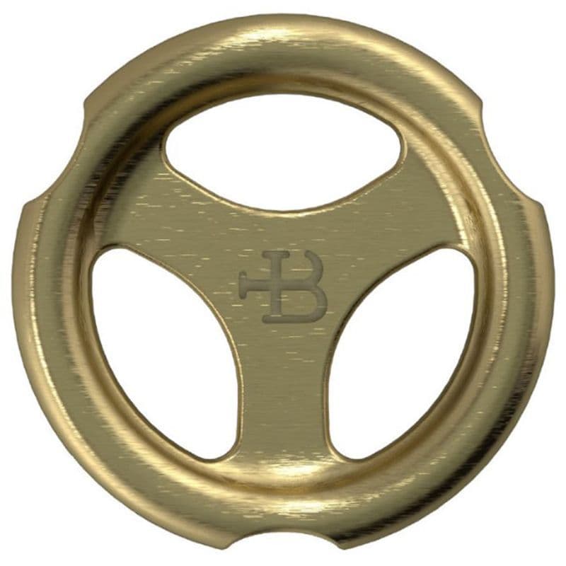 Lefroy Brooks Brushed Brass Sample BPB