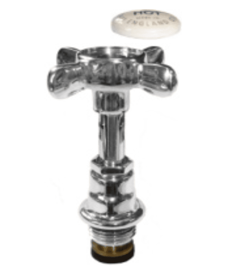 Lefroy Brooks Chrome HOT -1/2" Classic Mono Headwork Handwheel & Indice ...