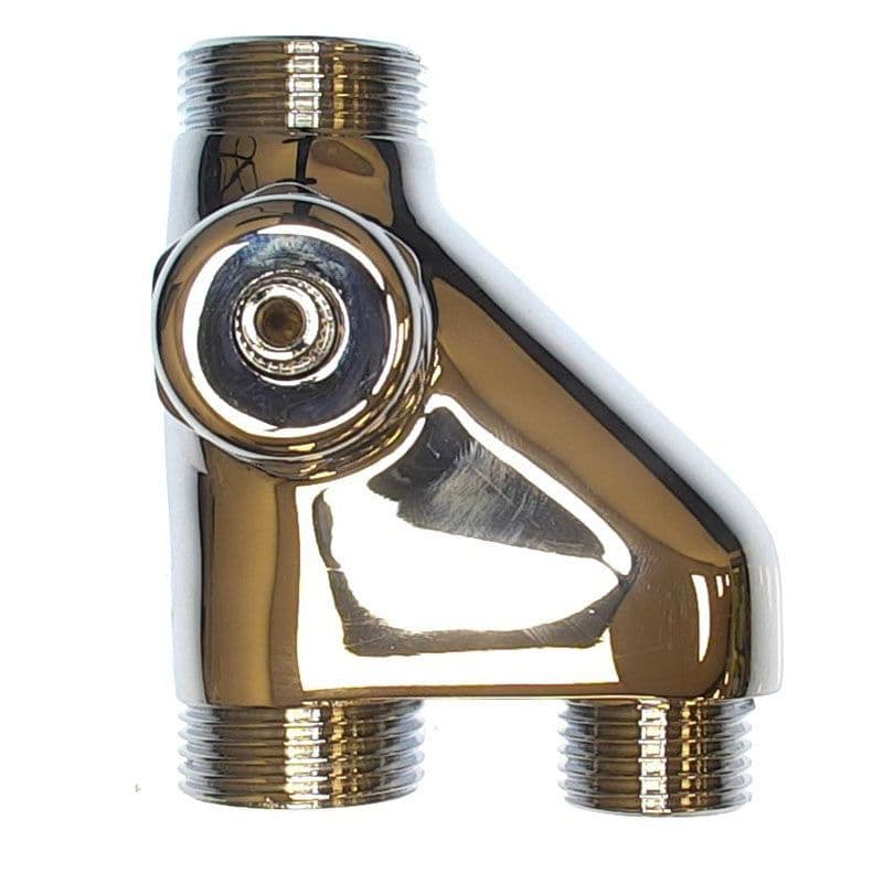 Marflow AS Chrome 2 Way Shower Diverter Kit No Handle ASKCPDIVA/NP