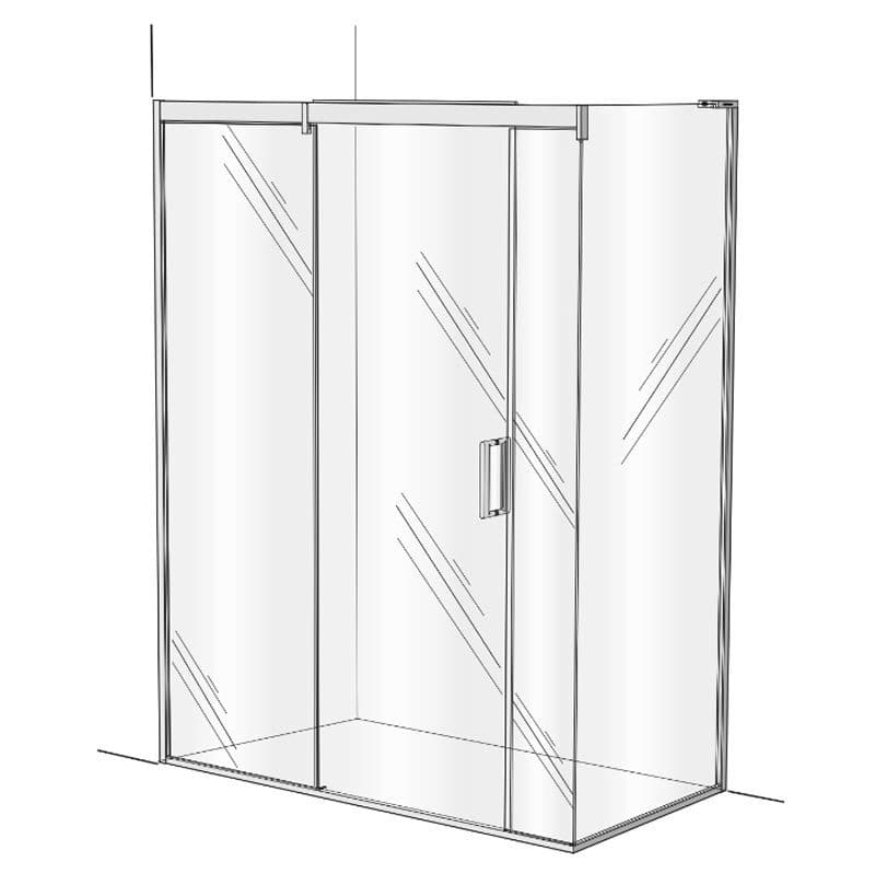Matki Eauzone Plus 1225mm Corner Slider Shower Door EPSC1225 Spare Parts