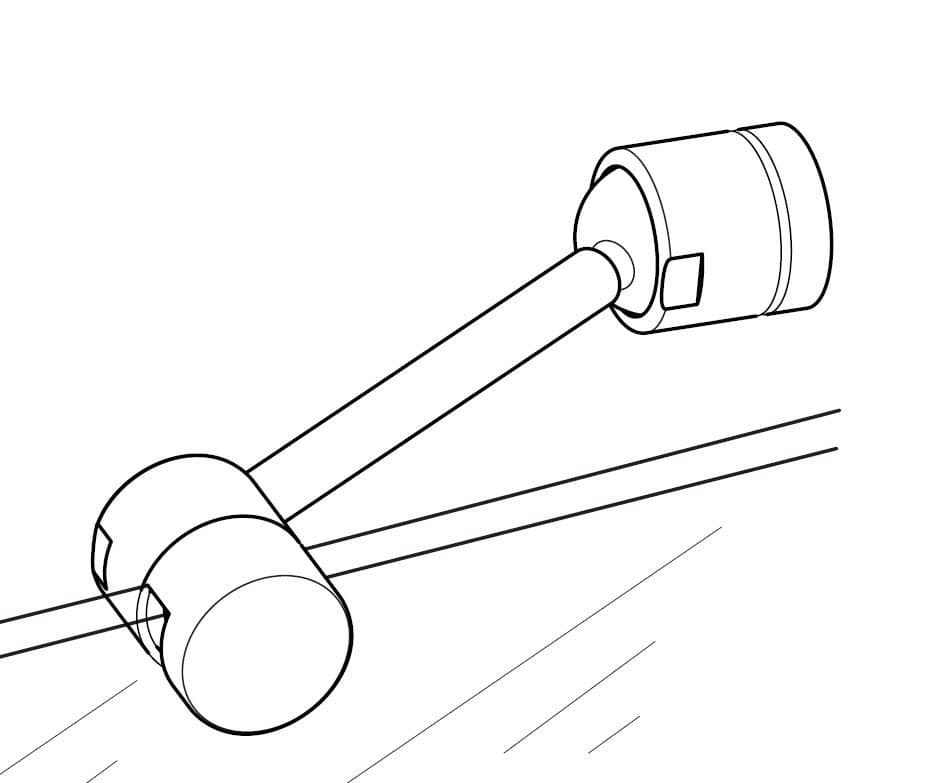 Matki LCQ Top Bracing Bar CS-7310
