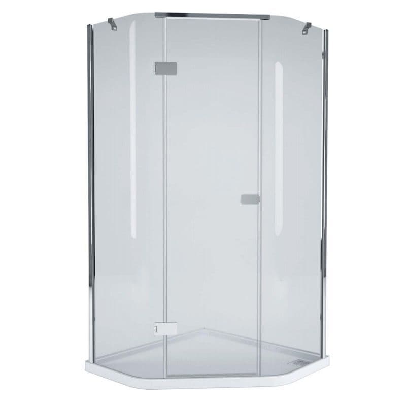 Matki New Illusion IQT1000 Quintesse Shower Door With Integrated Shower ...