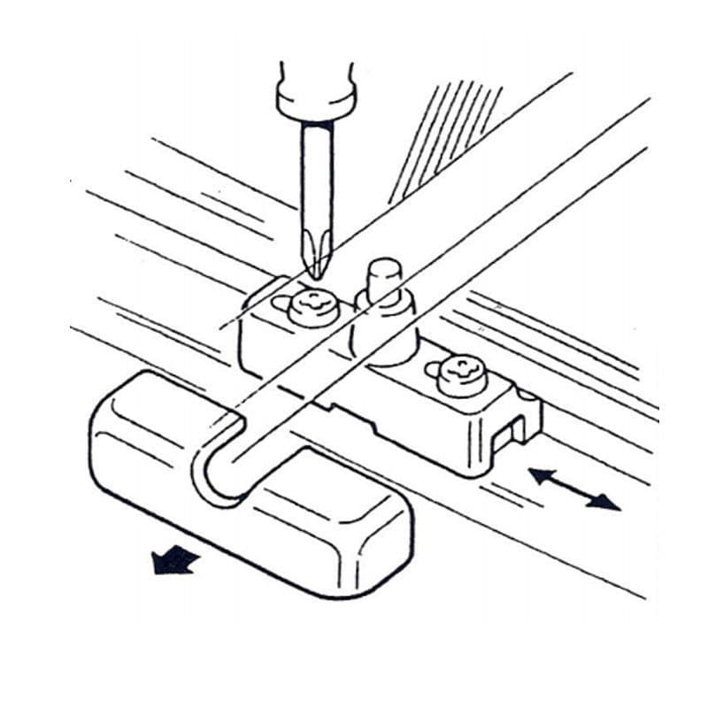 Matki Original Colonade CP Pivot Block Assembly SPCPPIVOTBLOCKS