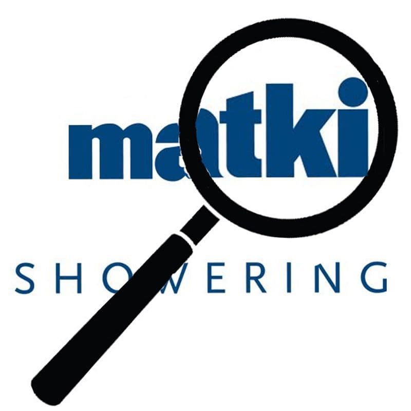 Matki QUINTESSE PANEL HORIZONTAL 900 6580 A SILVER