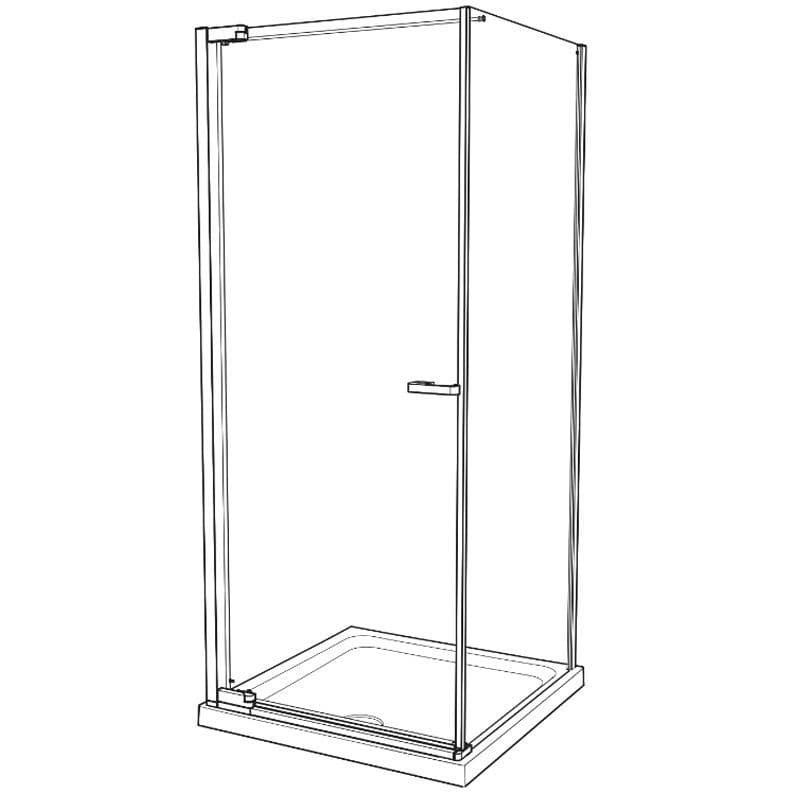 Matki Radiance NRPC900 Pivot Shower Door With Side Panel Spare Parts 2008