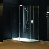 Matki Radiance NRXO1170 Curved Shower Door With Integrated Shower Tray ...