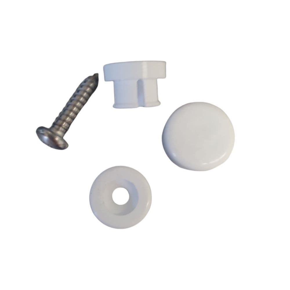 Matki Radiance RCC Glass Bush Set - SPRCCGLASSBUSHWHITE