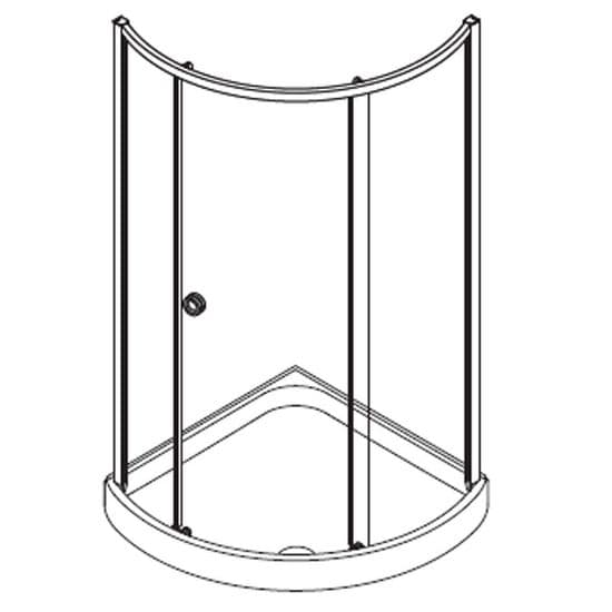 Matki New Radiance RXC Quadrant Shower Door Spare Parts (2008-2013)