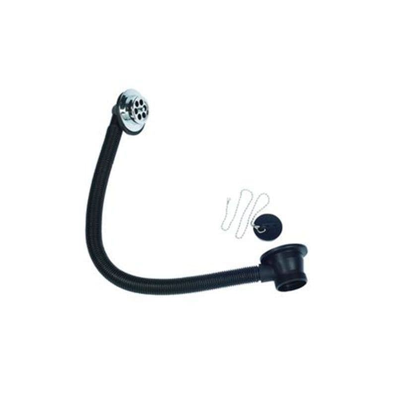 McAlpine Plastic Bath Waste Combination Overflow Chrome Plated FBW2PC