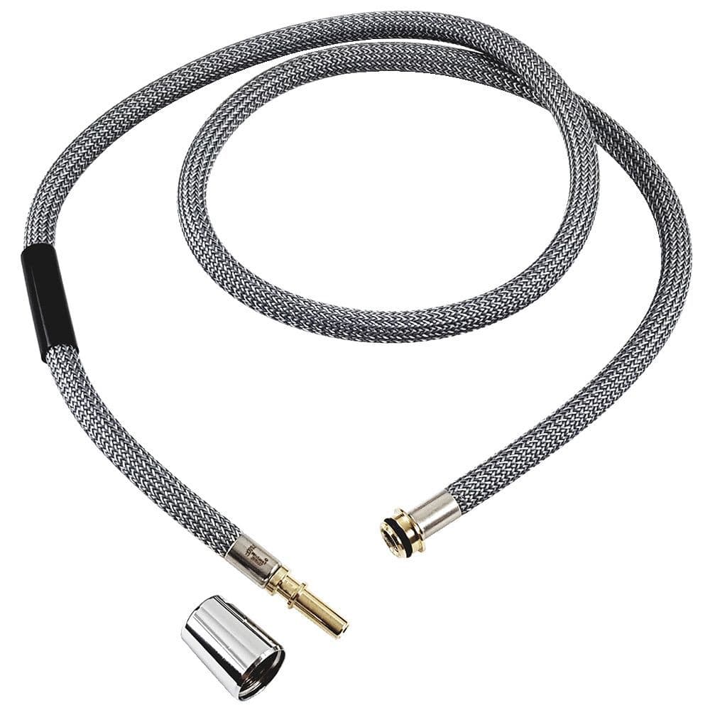 Metropol E Single Lever Kitchen Mixer DN15 14837000 hose 1 25 m 95506000