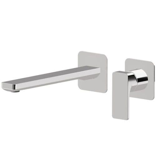 Newform B-Easy Single-Lever Wall Mixer Group Without Pop-Up Waste Set ...