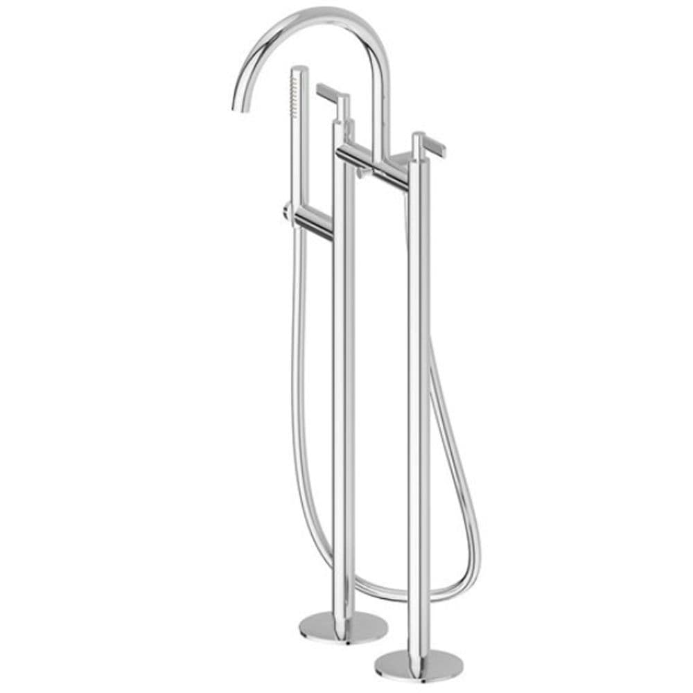 Newform Blink Chic Floor-Mounted Bath Group With Diverter LL a50cm ...